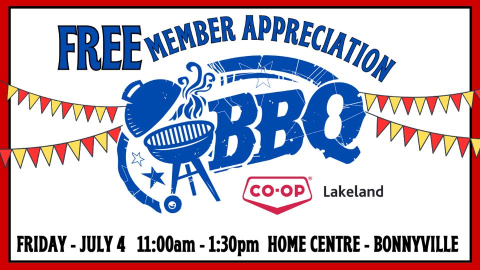 Customer Appreciation BBQ is July 4 | Lakeland Petroleum Services Co-op Ltd
